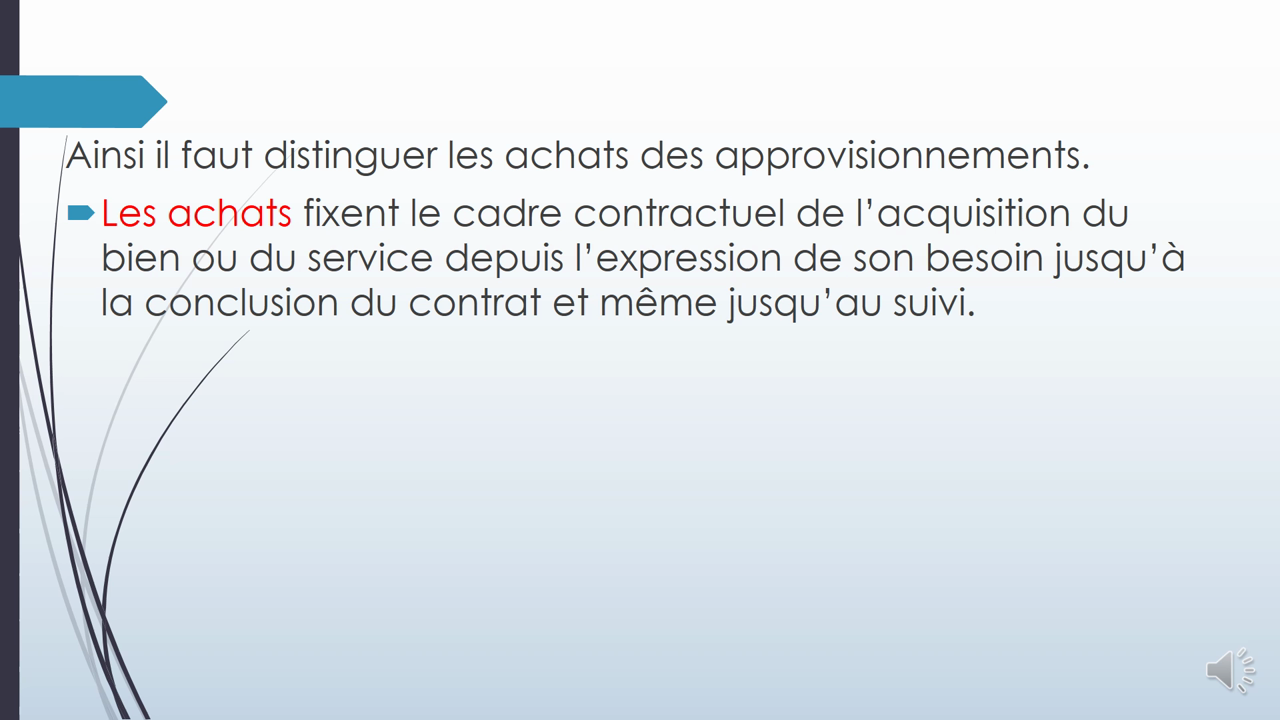 UTLN.Pod - Chapitre 1- La Fonction Achats